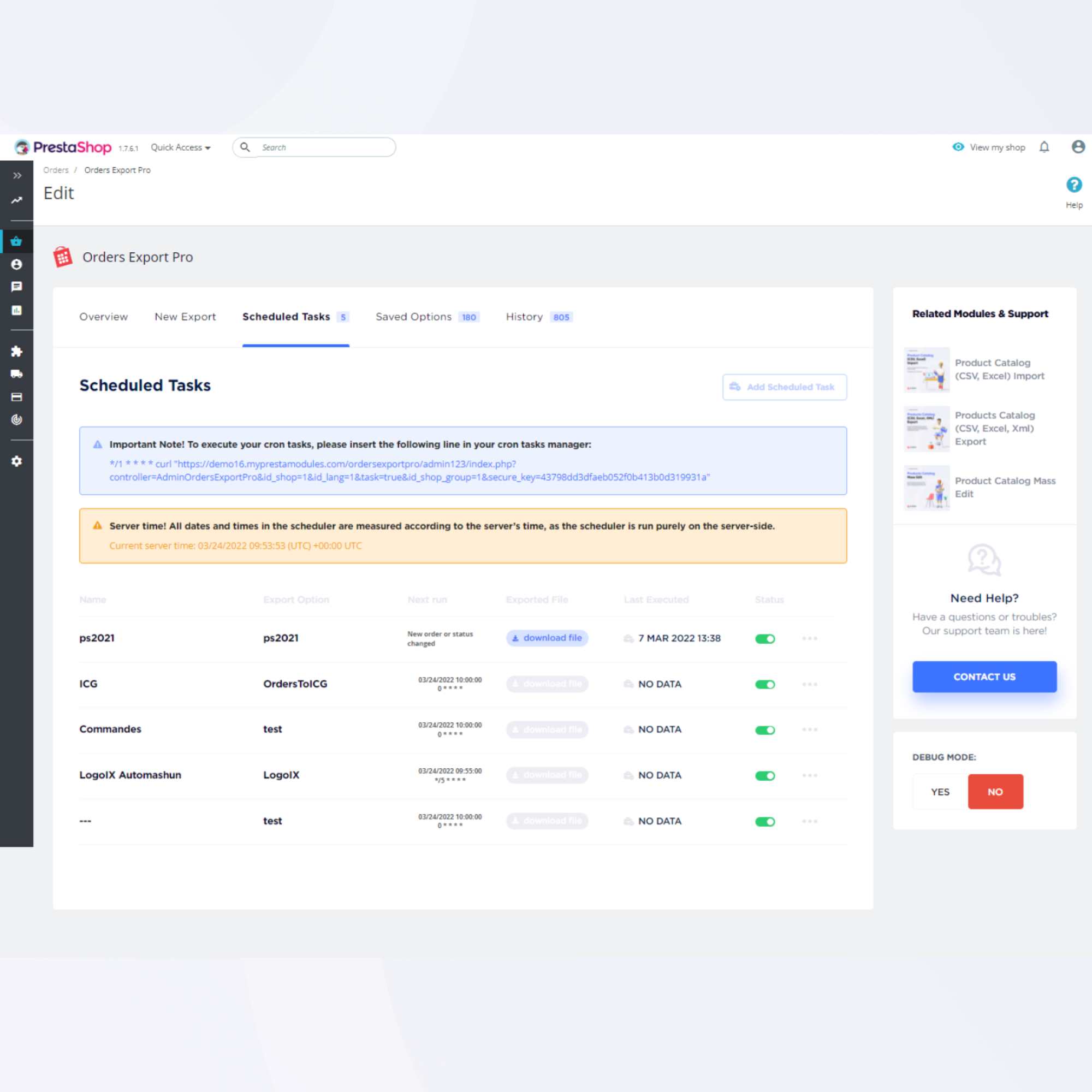 Orders (CSV, Excel) Export PRO Get best PrestaShop addons by ... Orders (CSV, Excel) Export PRO Get best PrestaShop addons by ...